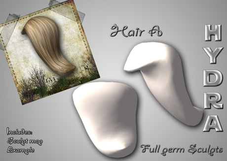 Second Life Marketplace - [HYDRA] Hair A Sculpt Full Perm